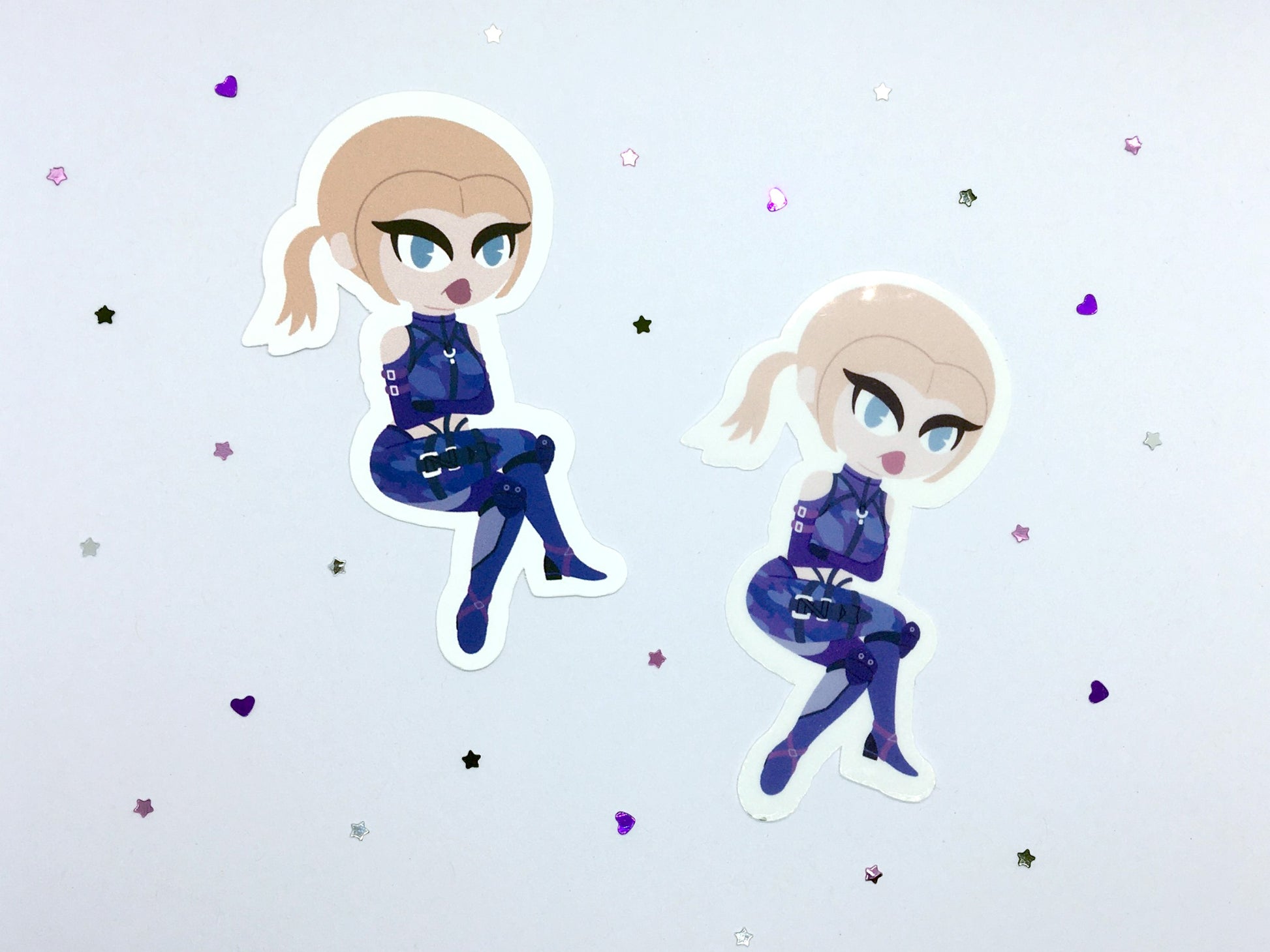 Nina (Tekken) Sticker | Rho Art | Cute Stickers | Rho Art Shop