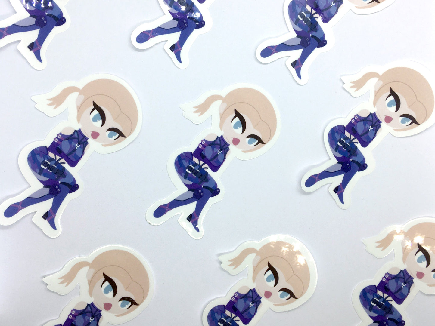 Nina (Tekken) Sticker | Rho Art | Cute Stickers | Rho Art Shop